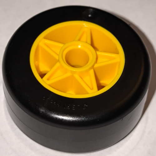LEGO PART 6115pat0001 Wheel 30 x 20 with Black Tire Pattern ...