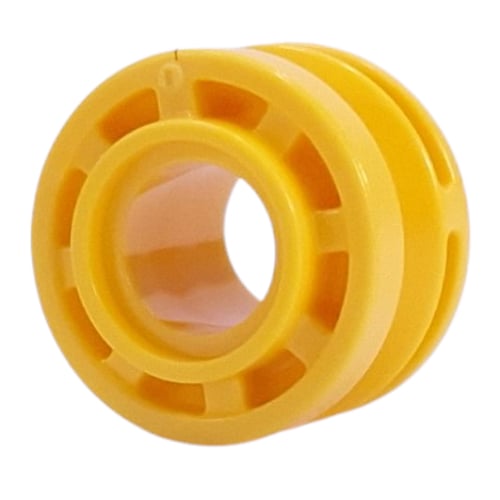LEGO PART 6683pr0001 Wheel 11 x 8 with Center Groove, One Smooth Side ...