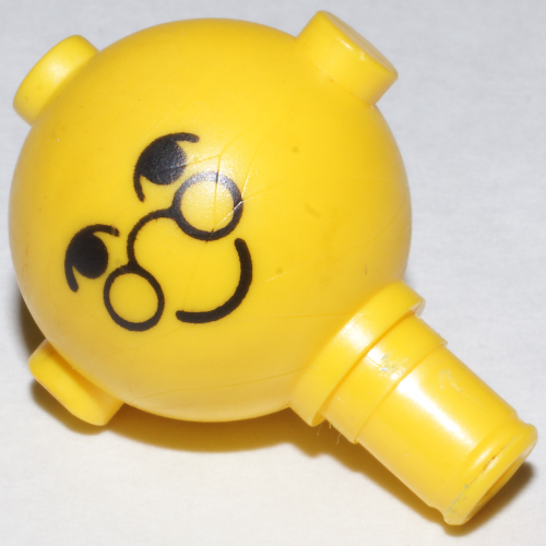 LEGO PART 685pr0002 Homemaker Figure Head with Eyes, Glasses and Smile ...