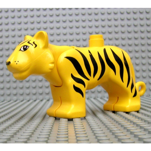 LEGO PART 74657c01pr0001 Duplo Animal Tiger Adult Standing ...