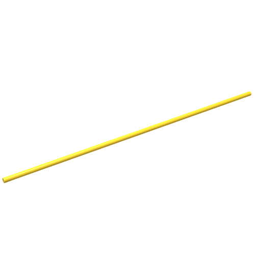 LEGO PART 75c23 Hose Rigid 3mm D. 23L / 18.4cm | Rebrickable - Build ...