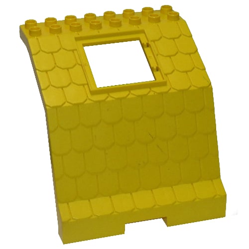 LEGO PART 87654 Duplo Roof Section 8 x 8 x 6, with 3 x 3 Opening ...