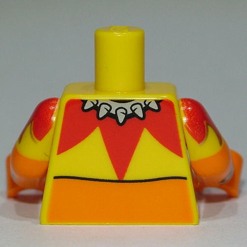 LEGO PART 973g01c38h38pr0001 Torso, Dual Molded Arms, Jacket, Laces ...