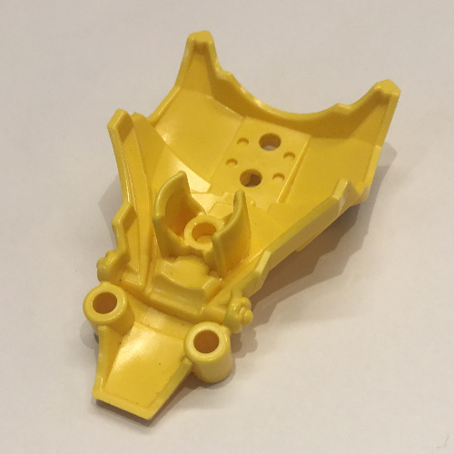 LEGO PART 98569pr0002 Large Figure Torso Cover, Armor with Silver and ...