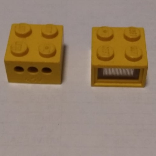 LEGO PART 265bc01 Light Brick 2 x 2 Type 2 - 4.5V [Complete ...