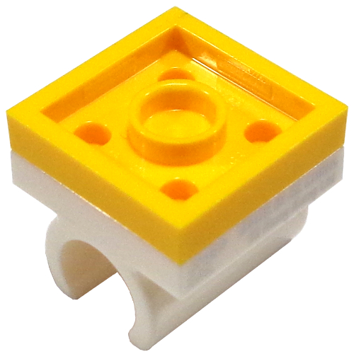 LEGO PART upn0089 Pencil Topper, Integrated 2 x 2 Plate Inverted ...