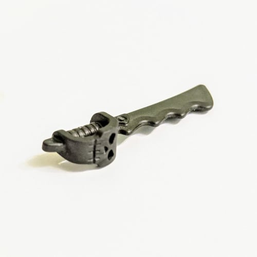 LEGO PART 23984 Weapon Sword / Cutlass Serrated with Skull Hand Guard ...