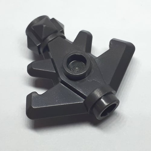 LEGO PART 33760 Weapon Axe Head with 4 Blades, Spikes and 3 Hollow ...