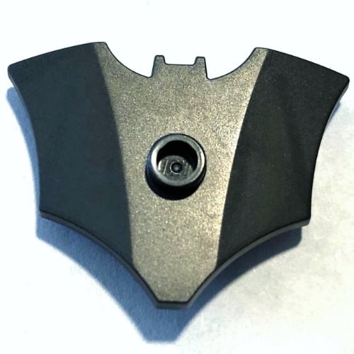 LEGO PART 37720a Shield with Stud (Batman) | Rebrickable - Build with LEGO