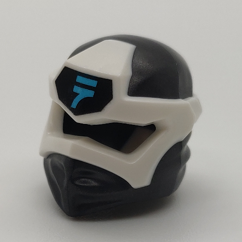LEGO PART 65072pat0001pr0003 Wrap with Angular Mask White, and Medium ...