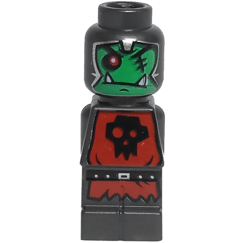LEGO PART 85863pr0057 Microfig Heroica Goblin General | Rebrickable ...