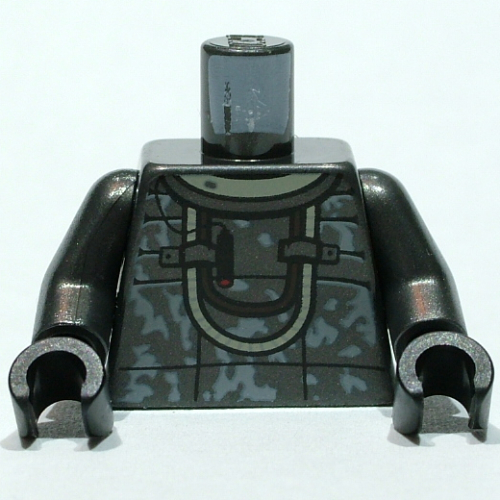 LEGO PART 973c75h03pr4276 Torso Armor, Dirt Stains (Camouflage) Rebolt ...
