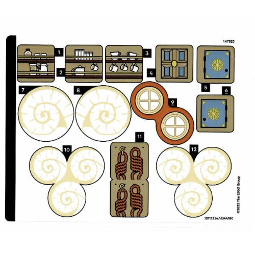 LEGO PART 10113254 Sticker Sheet for Set 75639-1 | Rebrickable - Build ...
