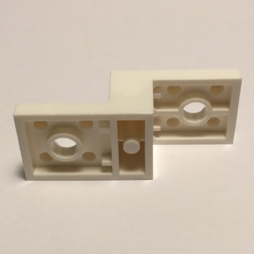 LEGO PART 11215 Bracket 5 x 2 x 1 1/3 with Holes, Pin Bottom ...