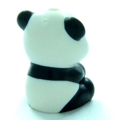 LEGO PART 112407pr0001 Animal, Panda, Baby, Sitting with Closed Mouth ...