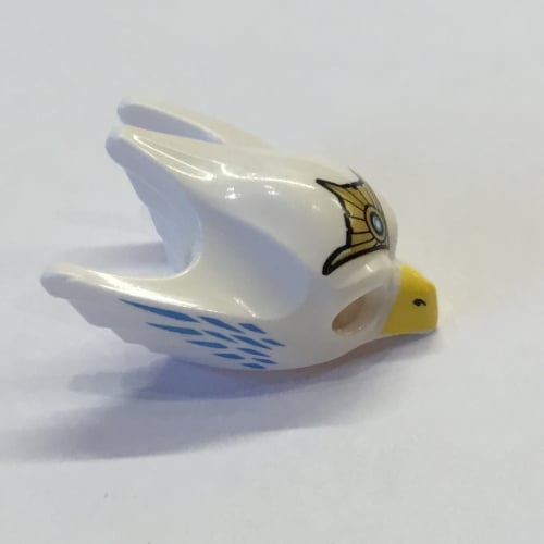 LEGO PART 12549pr0001 Mask Bird (Eagle) with Yellow Beak, Gold ...
