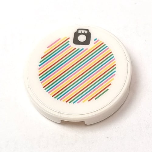 LEGO PART 14769pr0059 Tile Round 2 x 2 with Bottom Stud Holder and ...