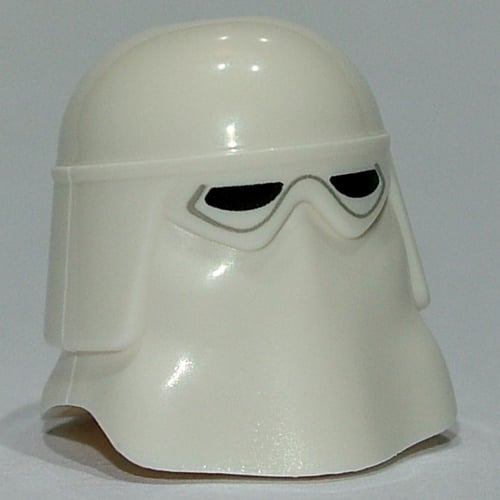 LEGO PART 16501pr0001 Helmet Snowtrooper, Black Eyeholes Print ...