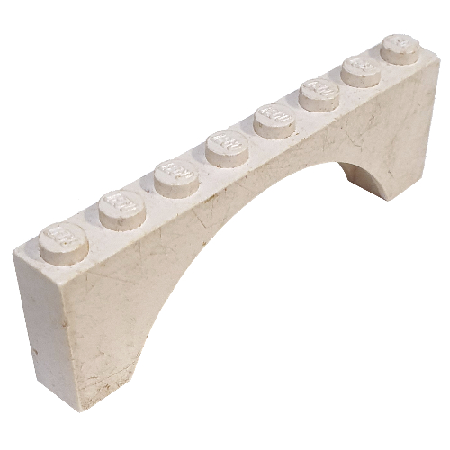 LEGO PART 3308 Brick Arch 1 x 8 x 2 | Rebrickable - Build with LEGO