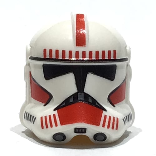 LEGO PART 2019pr0430 Helmet Clone Trooper Phase 2, Closed Front, Holes ...