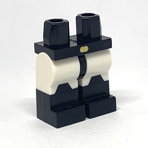 LEGO PART 970c27pat03pr9999 Hips with White Legs and Black Boots ...