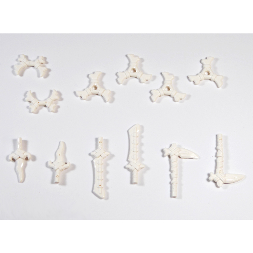 LEGO PART 2186 Weapon Pack Bone Weapons [Complete] | Rebrickable ...