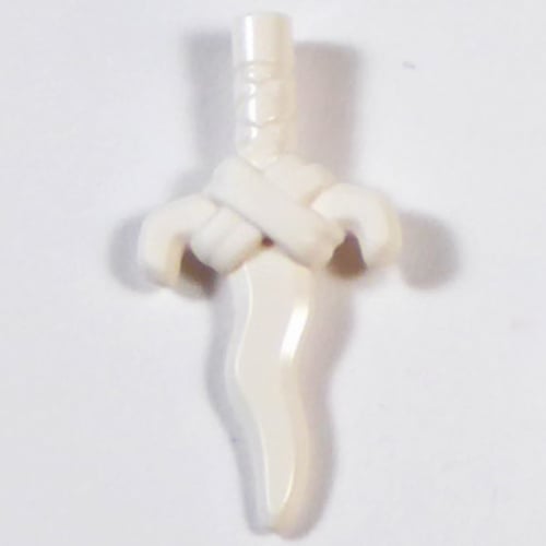 LEGO PART 2186c Weapon Dagger, Bone | Rebrickable - Build with LEGO