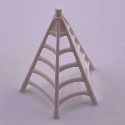 LEGO PART 25895 Web Effect, Half-Cone Shaped | Rebrickable - Build with ...