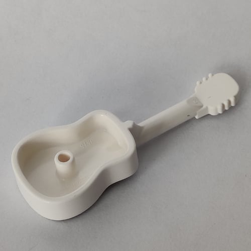 LEGO PART 3515pr0001 Musical Instrument Guitar Acoustic with Silver ...