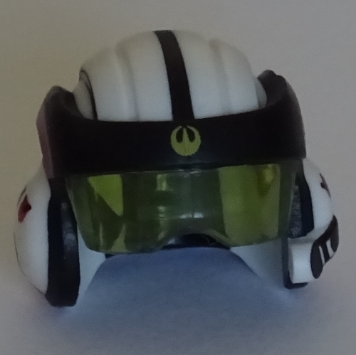 LEGO PART 28414pr0109 Helmet with Visor U-Wing Pilot, Trans-Yellow ...