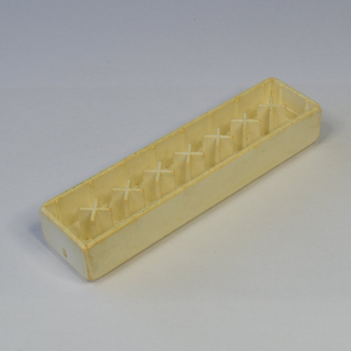 LEGO PART 3007mia Minitalia Brick 2 x 8 with Bottom X Supports ...
