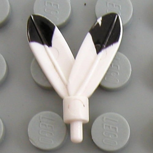 LEGO PART 30126pr0003 Headwear Accessory Plume / Feathers with Pin and ...