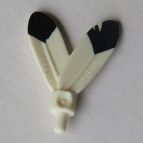 LEGO PART 30126pr0002 Headwear Accessory Plume / Feathers with Pin and ...