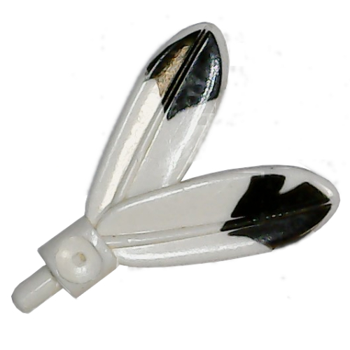 LEGO PART 30126pr0003 Headwear Accessory Plume / Feathers with Pin and ...