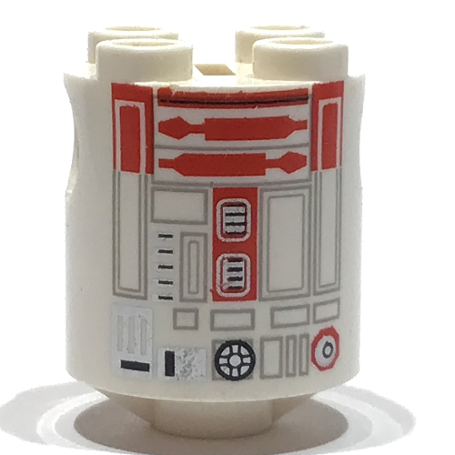 LEGO PART 30361cpr1002 Brick Round 2 x 2 x 2 Robot Body, Axle Holder ...