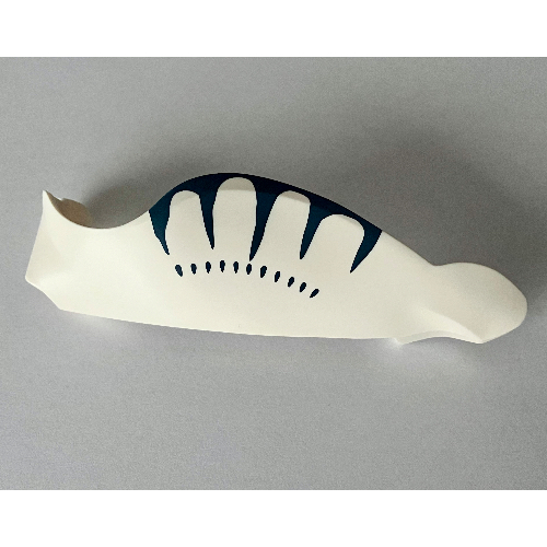 LEGO PART 3113pr0001 Creature Body Part, Tulkun Jaw Right with Dark ...