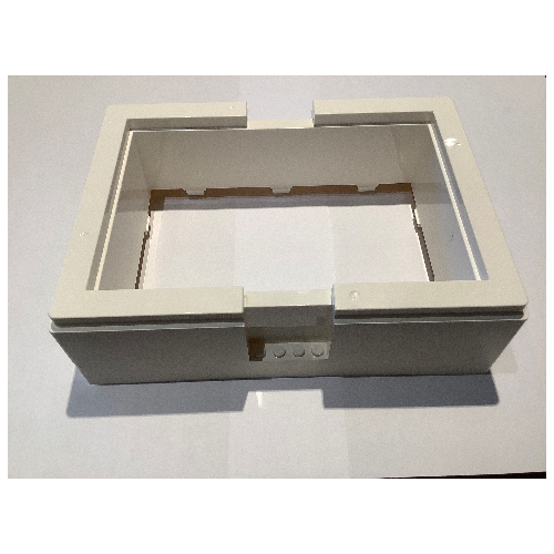 LEGO PART 35018 BYGGLEK Box Frame, 16 x 22 x 5, 1 x 4 x 3 Cutouts on ...