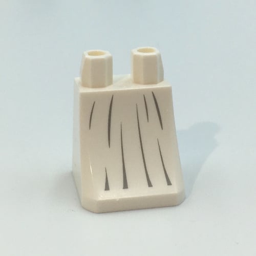 LEGO PART 36036pr0005 Hips and Legs Under Dress/Robe White Dress, Black ...