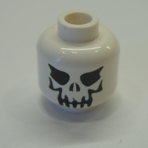 LEGO PART 3626bpr0190 Minifig Head Skeleton, Evil Skull Print ...