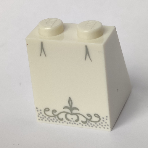 LEGO PART 3678bpr0067 Slope 65° 2 x 2 x 2 with Bottom Tube with Wedding ...