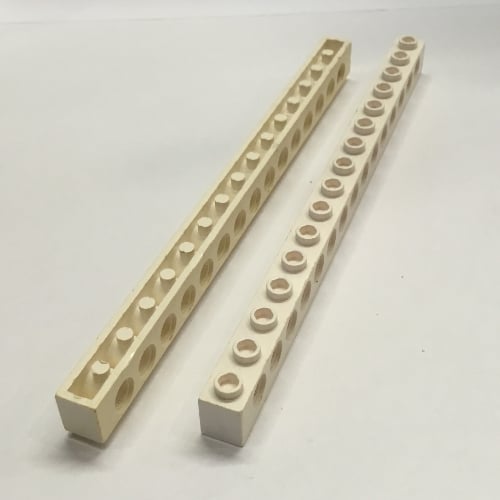 LEGO PART 3703 Technic Brick 1 x 16 [15 Pin Holes] | Rebrickable ...