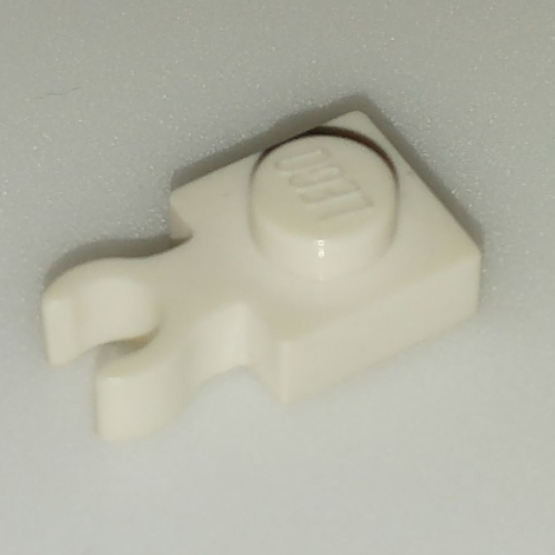 LEGO PART 4085a Plate Special 1 x 1 with Clip Vertical [Thin Open O ...