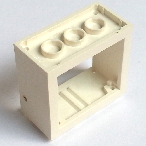 LEGO PART 4132 Window 2 x 4 x 3 Frame with Solid Studs | Rebrickable ...