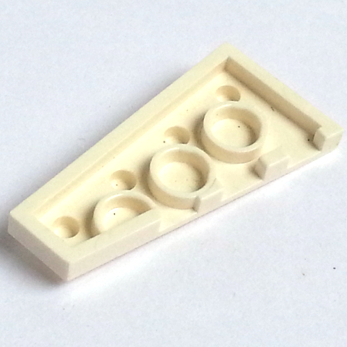 LEGO PART 41769 Wedge Plate 4 x 2 Right | Rebrickable - Build with LEGO