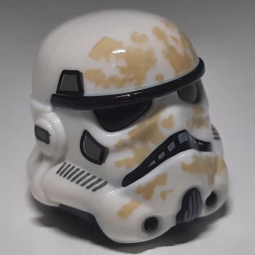 LEGO PART 42861pat0001pr0001 Helmet Stormtrooper Dual Molded, Black ...