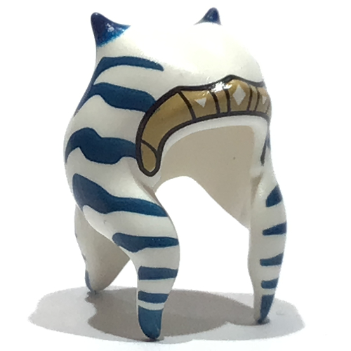 LEGO PART 4364pr0001 Headdress Togruta Montrals with Gold Band, Blue ...