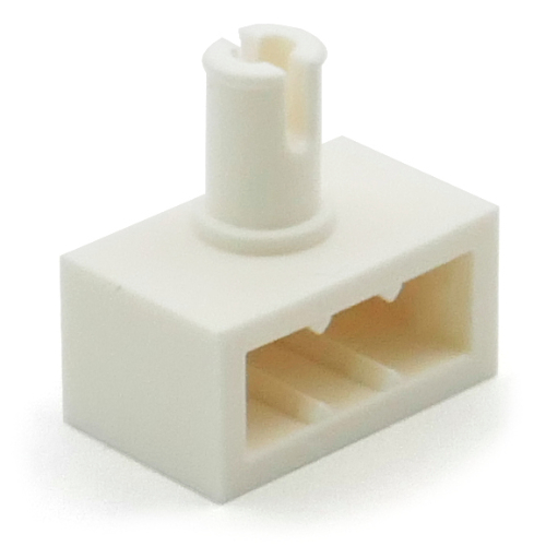 LEGO PART 44865 Brick Special 1 x 2 with Pin - Bottom Stud Holder ...