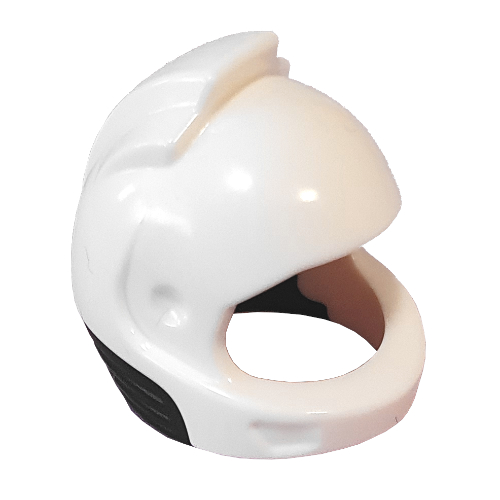 LEGO PART 49663pat0001 Helmet Space, Black Neck Pattern | Rebrickable ...