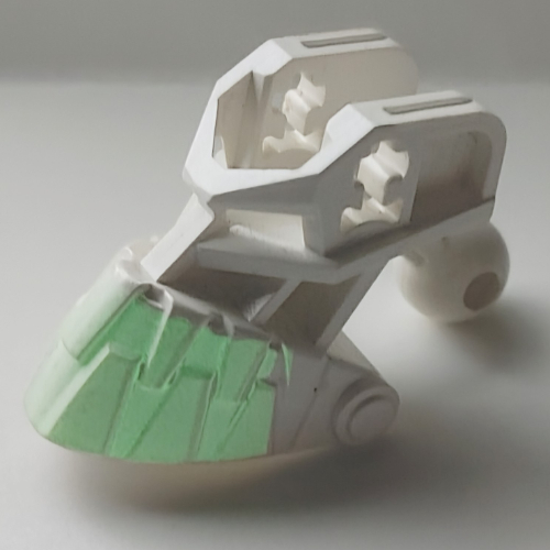 LEGO PART 53565pr0001 Large Figure Head (Piraka) with Glow In Dark ...