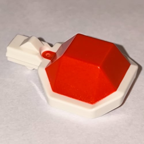 LEGO PART 5446pat0002 Projectile, Koopa Troopa Shell with Lever with ...